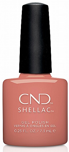 Shellac Spear לק ג'ל היפואלרגני בצבע כתום פסטלי כהה אטום | לק ג'ל ...