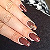 Shellac Arrowhead לק ג'ל היפואלרגני בצבע חום סגלגל אטום | לק ג'ל ...