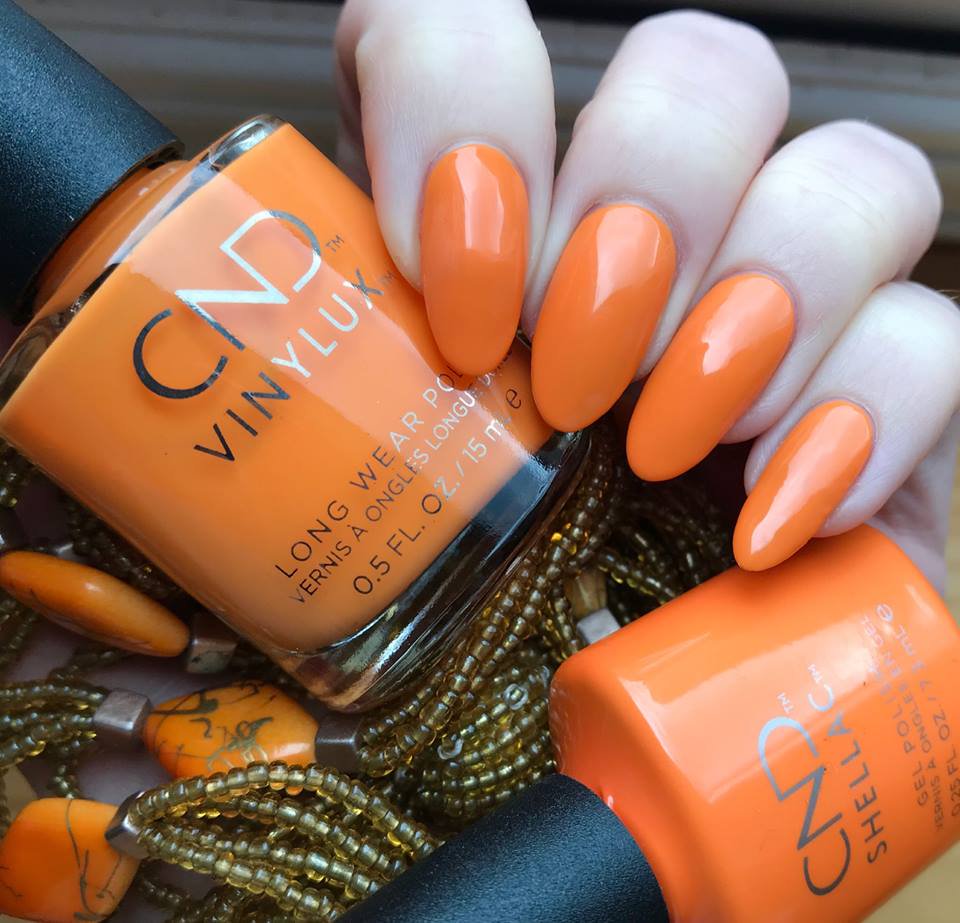 Shellac Gypsy לק ג'ל היפואלרגני בצבע כתום תפוז אטום | לק ג'ל היפואלרגני ...