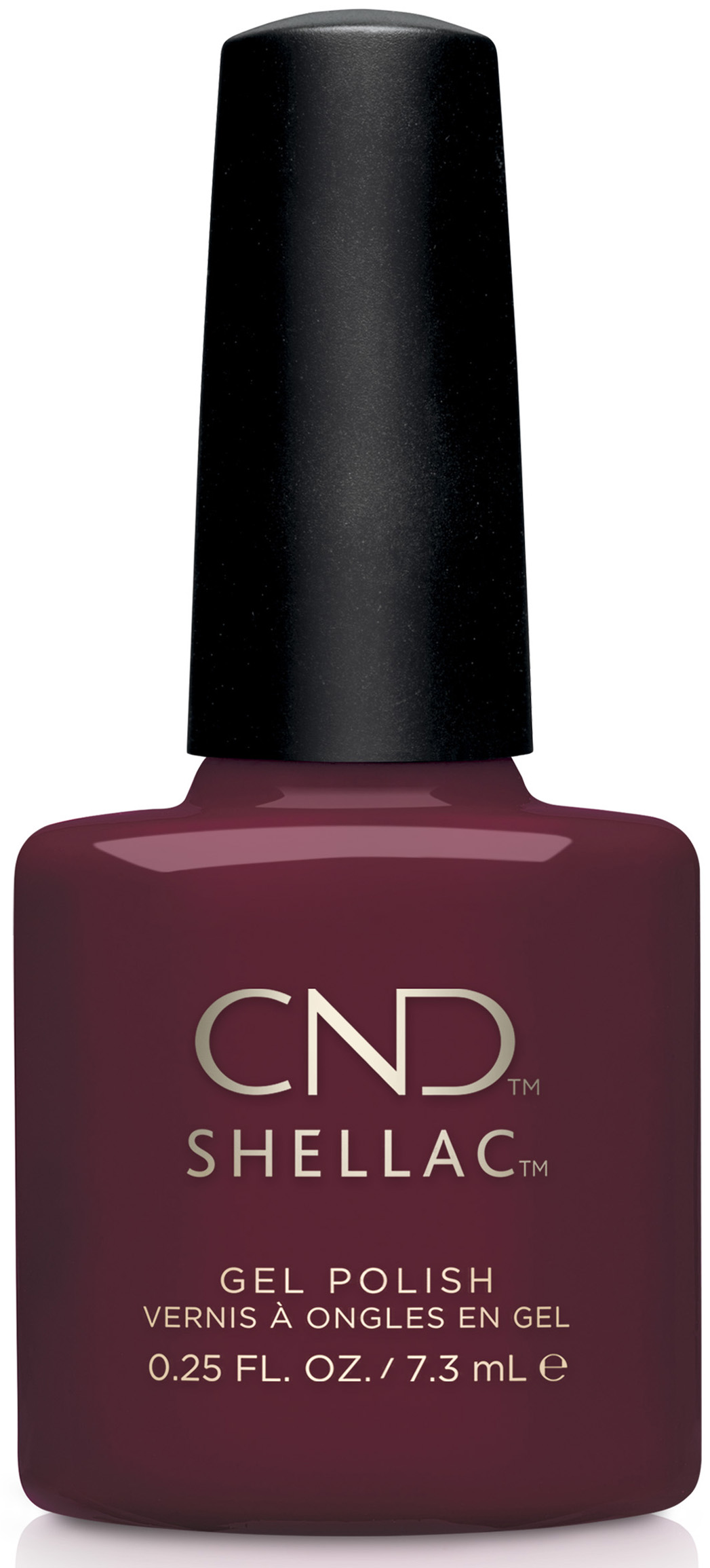 Shellac Bloodline לק ג'ל היפואלרגני בצבע בורדו קלאסי אטום | לק ג'ל ...