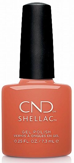 Shellac Soulmate לק ג'ל היפואלרגני בצבע כתום פסטלי אטום | לק ג'ל ...