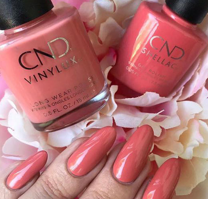 Shellac Soulmate לק ג'ל היפואלרגני בצבע כתום פסטלי אטום | לק ג'ל ...