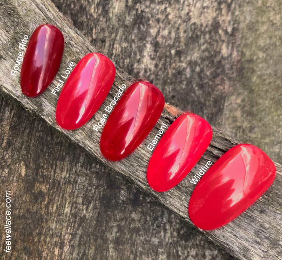 Shellac First Love לק ג'ל היפואלרגני בצבע אדום ורדרד אטום | לק ג'ל ...