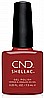Shellac Company Red לק ג'ל היפואלרגני בצבע אדום כהה אטום | לק ג'ל ...