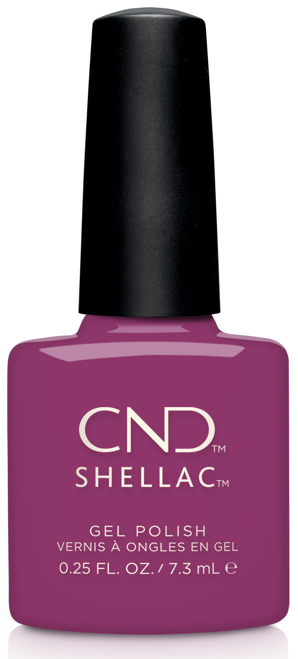 Shellac Brazen לק ג'ל היפואלרגני בצבע סגול אטום | לק ג'ל היפואלרגני CND ...