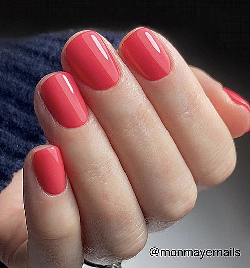 Shellac Charm לק ג'ל היפואלרגני בצבע קורל ורוד אטום | לק ג'ל היפואלרגני ...