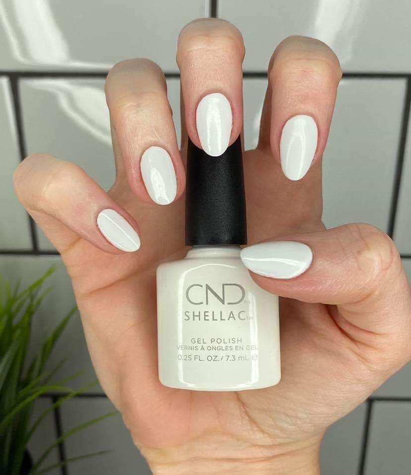 Shellac Lady Lilly לק ג'ל היפואלרגני בצבע לבן קלאסי אטום | לק ג'ל היפואלרגני CND Shellac | חנות ...