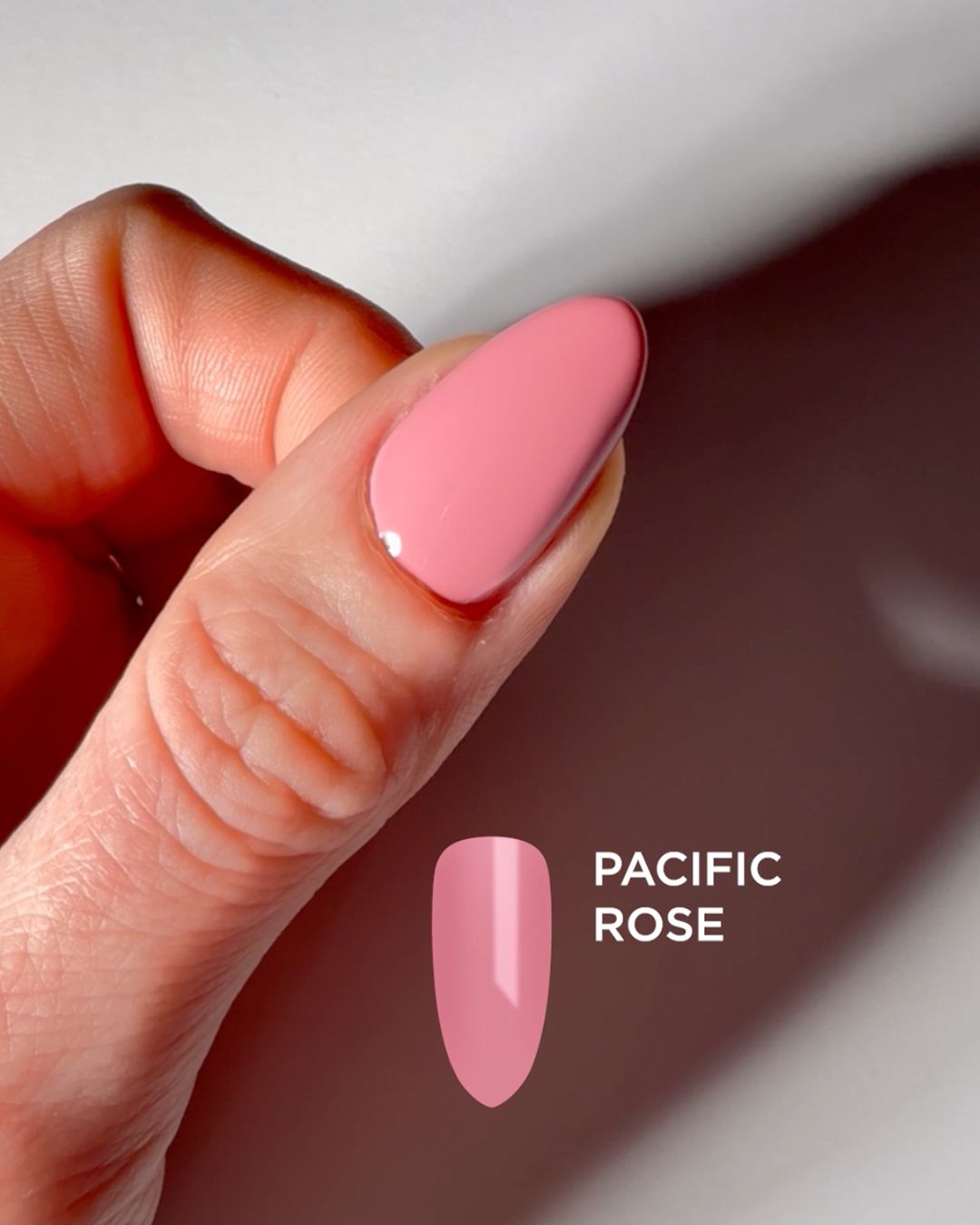 Shellac Pacific Rose לק ג'ל היפואלרגני בצבע ורוד עתיק עדין אטום | לק ג ...
