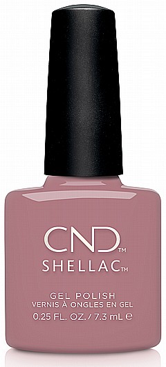 Shellac Fuji Love לק ג'ל היפואלרגני בצבע ניוד ורדרד מעושן כהה אטום | לק ...