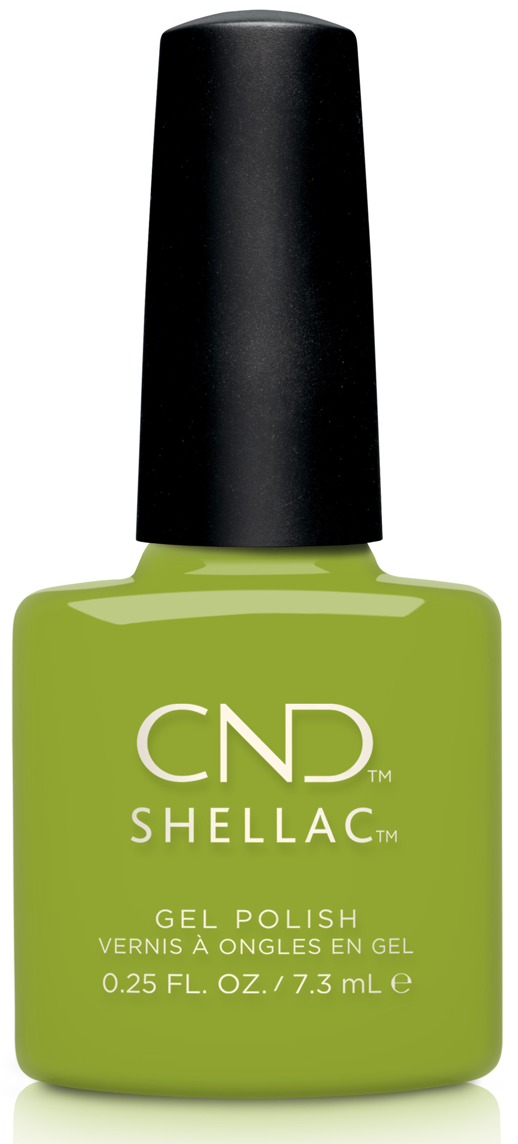 Shellac Crisp Green לק ג'ל היפואלרגני בצבע ירוק תפוח אטום | לק ג'ל ...