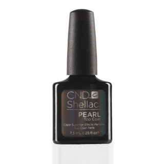 Shellac Pearl Top Coat 7.3ml-טופ / שכבה עליונה היפואלרגני ללק ג'ל ...