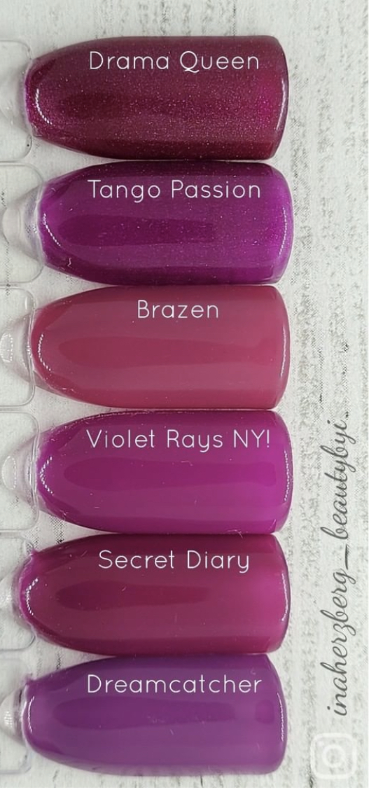 Shellac Violet Rays לק ג'ל היפואלרגני בצבע סגול אטום | לק ג'ל ...