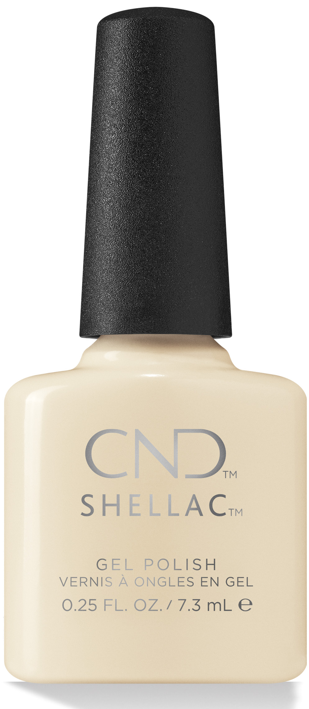 Shellac White Button Down לק ג'ל היפואלרגני שמנת בהיר חצי שקוף | לק ג'ל היפואלרגני CND Shellac ...