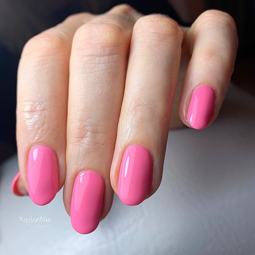 Shellac Holographic לק ג'ל היפואלרגני בצבע ורוד מסטיק אטום | לק ג'ל ...