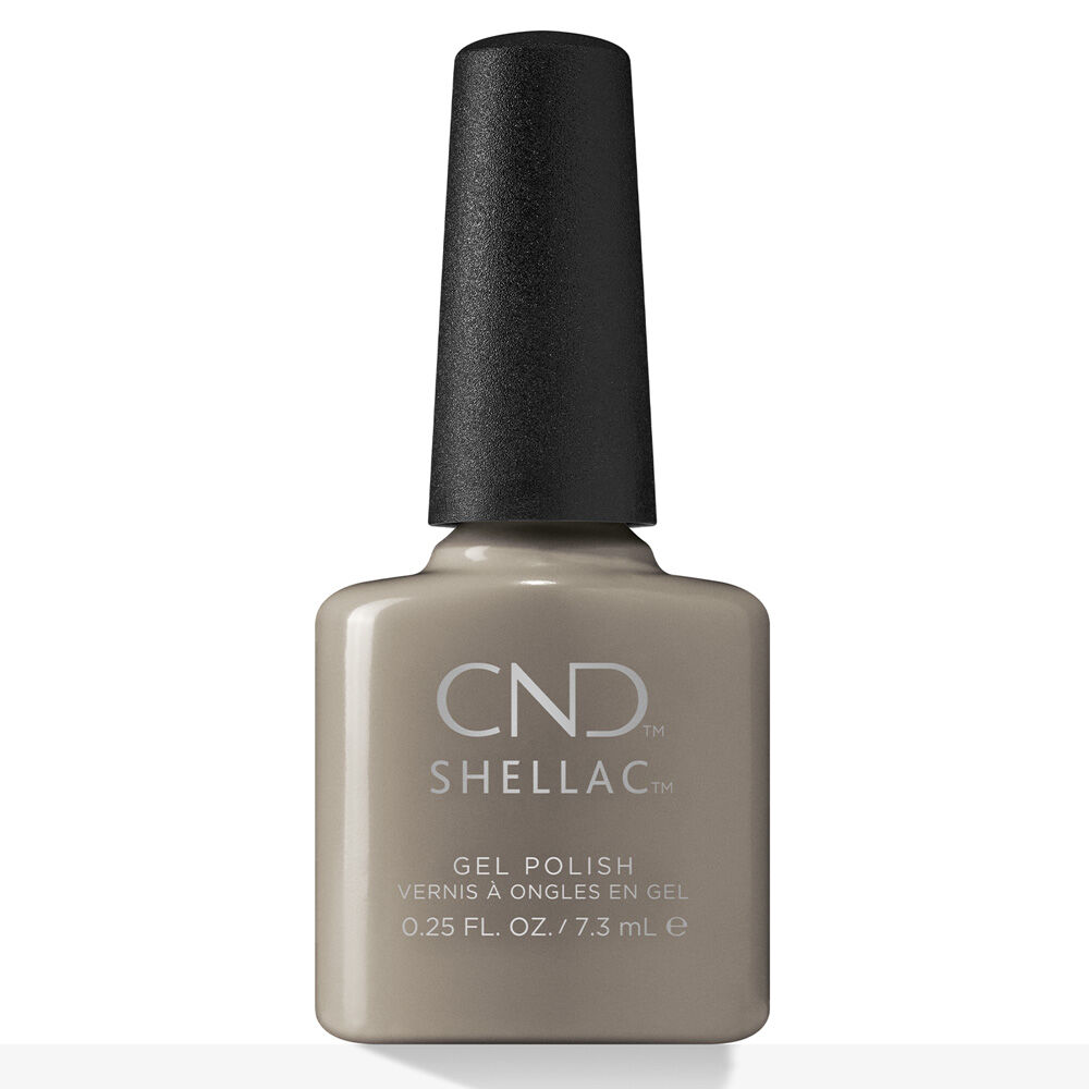 Shellac Skipping Stones לק ג'ל היפואלרגני בצבע חום אפרפר אטום | לק ג'ל ...