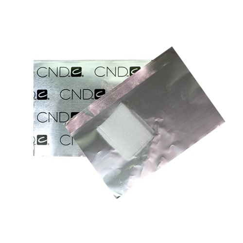 Cnd Foil Remover Wraps 10pk נייר כסף להסרת לק ג'ל | מוצרים נלווים ...