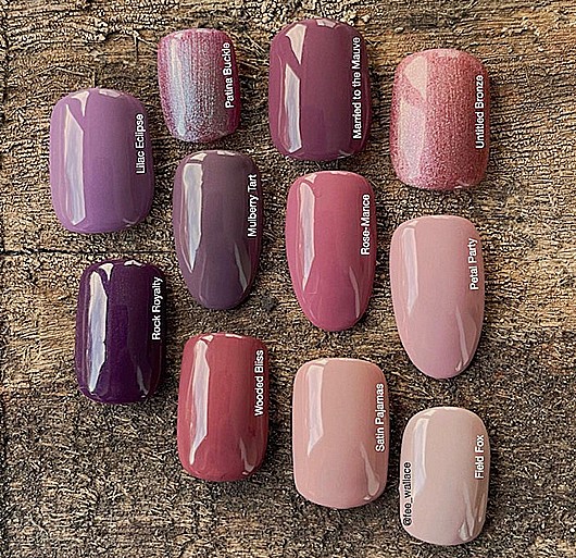 Shellac Rosemance לק ג'ל היפואלרגני בצבע סגול עמוק אטום | לק ג'ל ...