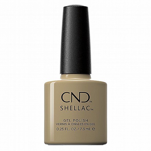 Shellac Gilded Sage לק ג'ל היפואלרגני בצבע ירוק סתוי שקט אטום | לק ג'ל ...
