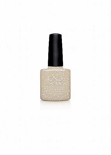 Shellac Off The Wall לק ג'ל היפואלרגני בצבע אפור חום עם נצנצים הולוגרפים עבים | לק ג'ל ...