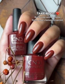 Shellac Take Root לק ג'ל היפואלרגני בצבע בורדו | לק ג'ל היפואלרגני CND ...