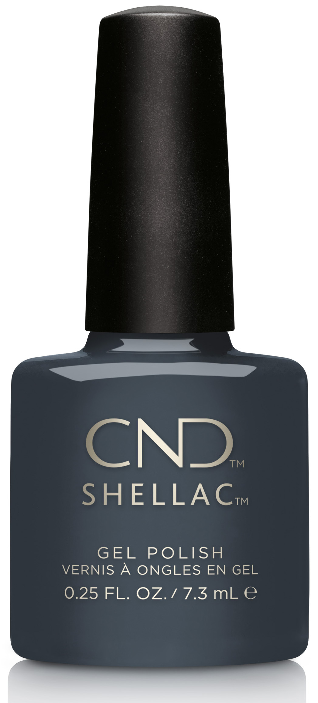 Shellac Asphalt לק ג'ל היפואלרגני בצבע אפור כהה אטום | לק ג'ל ...
