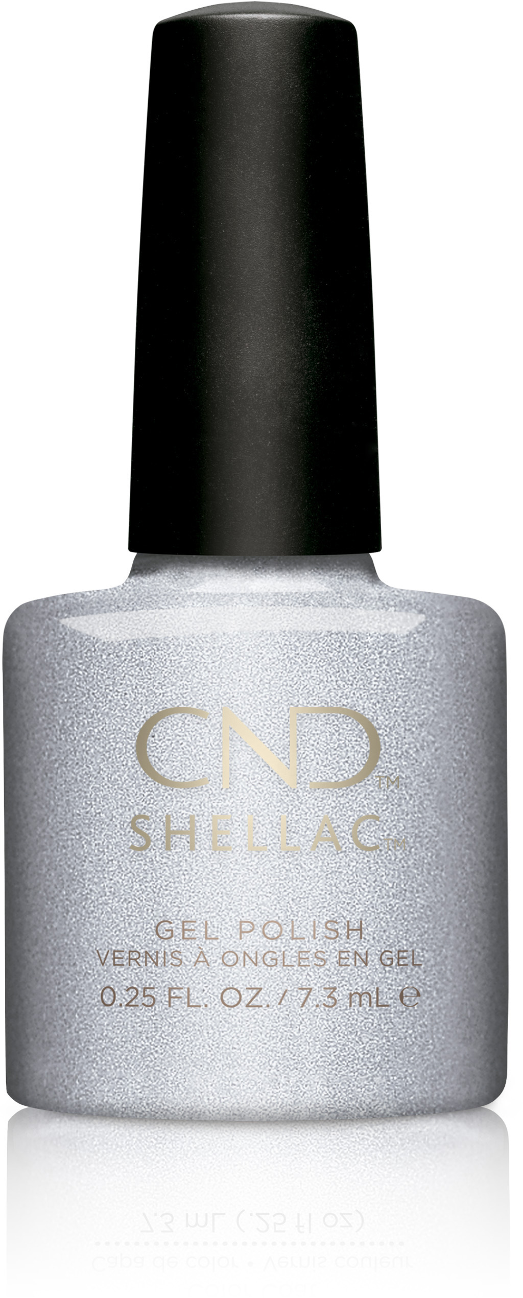Shellac Dark Diamonds-לק ג'ל היפואלרגני בצבע שחור מנצנץ אטום | לק ג'ל ...