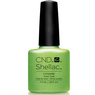 Shellac Limeade-לק ג'ל היפואלרגני בצבע ירוק ליים בהיר מטאלי אטום ...
