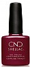 Shellac Crimson Sash לק ג'ל היפואלרגני בצבע בורדו מטאלי אטום | לק ג'ל ...