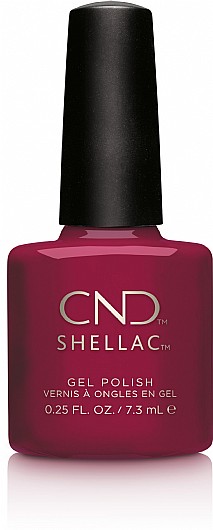 Shellac Tinted Love לק ג'ל היפואלרגני בצבע דובדבן אטום | לק ג'ל ...