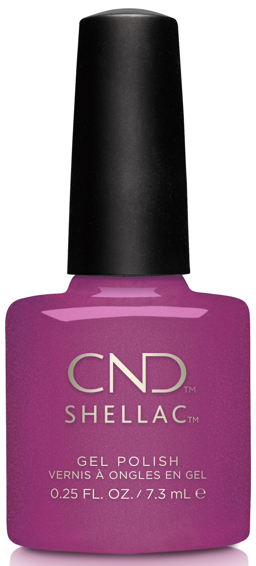 Shellac Magenta Mischief לק ג'ל היפואלרגני בצבע פוקסיה סגול מטאלי אטום ...