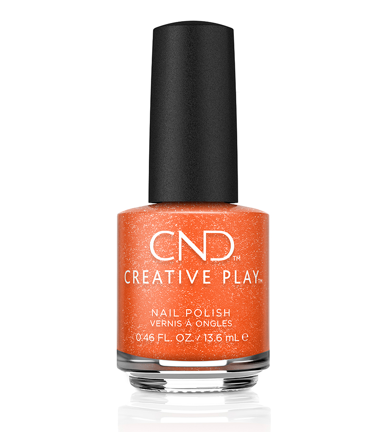 C.P 421 Orange You Curious לק בצבע כתום תפוז מטאלי אטום | לק Creative ...