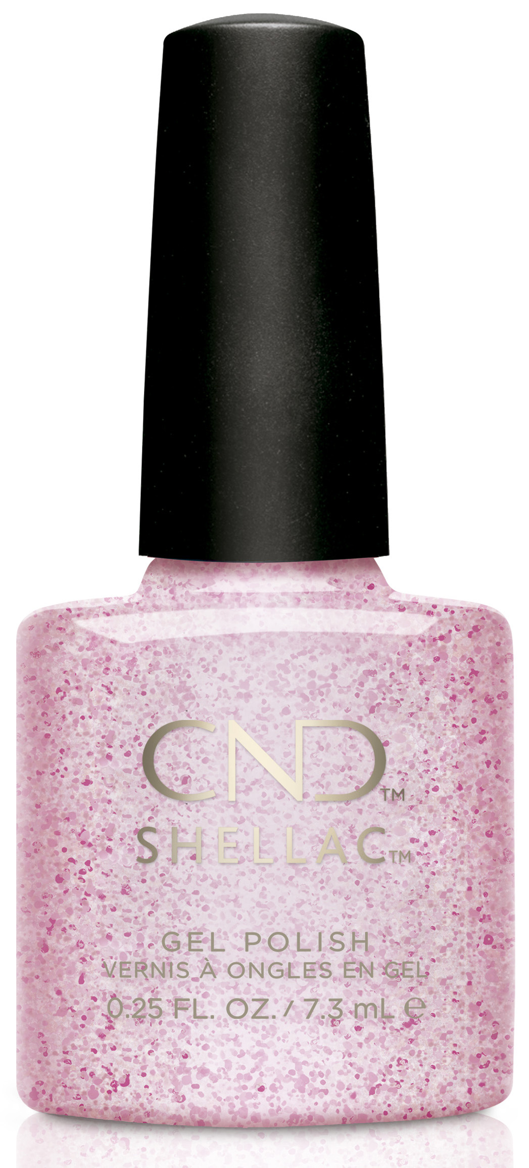 Shellac Blushing Topaz-לק ג'ל היפואלרגני בצבע ורוד מנצנץ חצי שקוף | לק ...